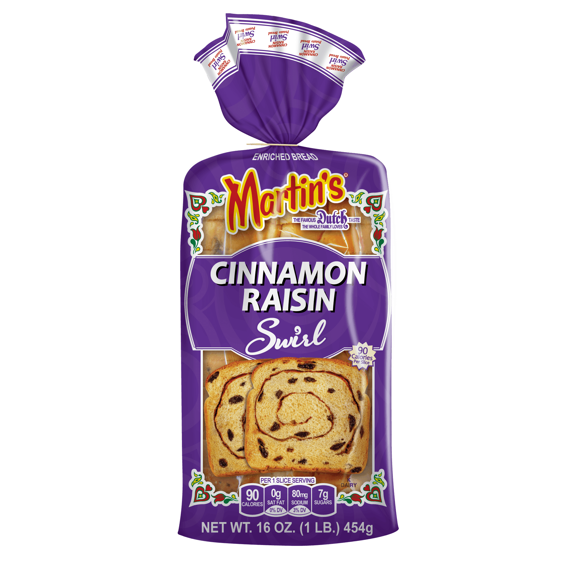 Martin's Cinnamon Raisin Swirl Potato Bread.... - Walmart.com