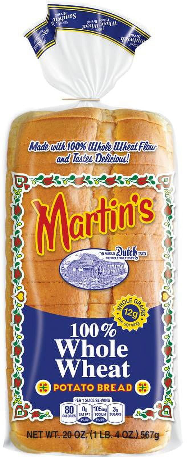 Martin's Famous Pastry Potato Bread: Original, Butter and Whole Wheat ...