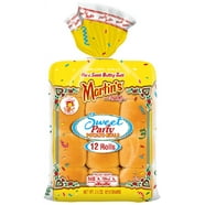 Martin's Famous Potato Sandwich Rolls, 3.5 Inch Hamburger Buns, Ready ...