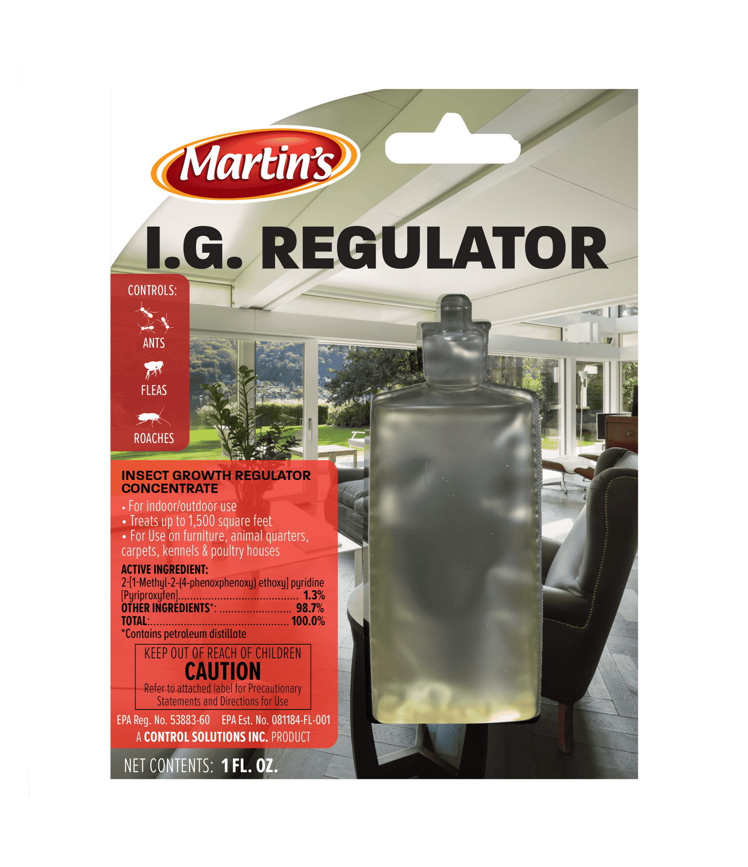 Control Solutions Martin's IG Regulator Insect Killer, Fleas, Roaches ...