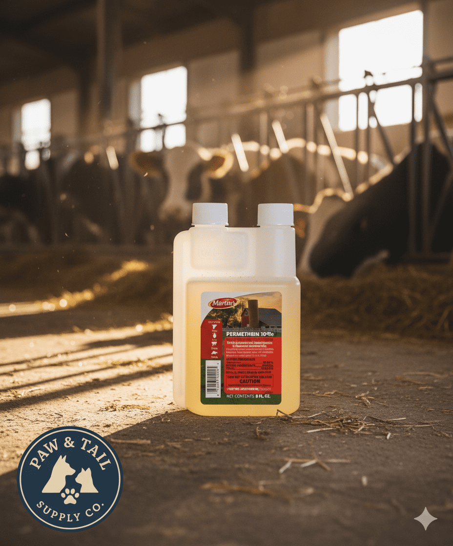 Martin's Permethrin 10% Multi-Purpose Insecticide, Livestock and Garden ...