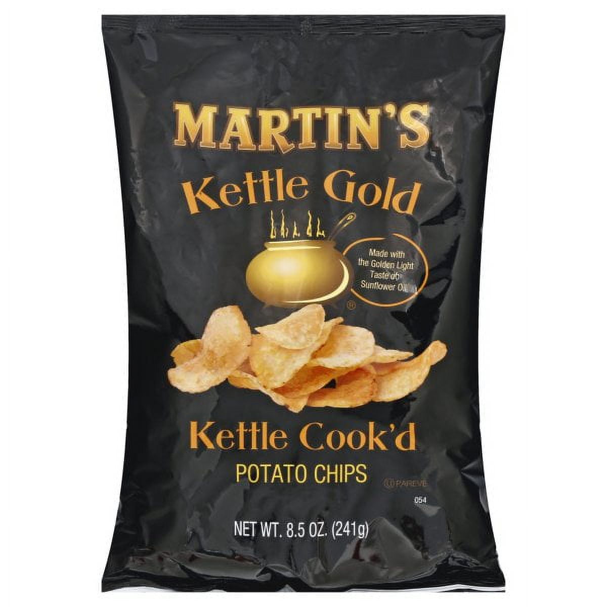Martin's Sea Salted Kettle Gold Potato Chips, 9 Oz. - Walmart.com
