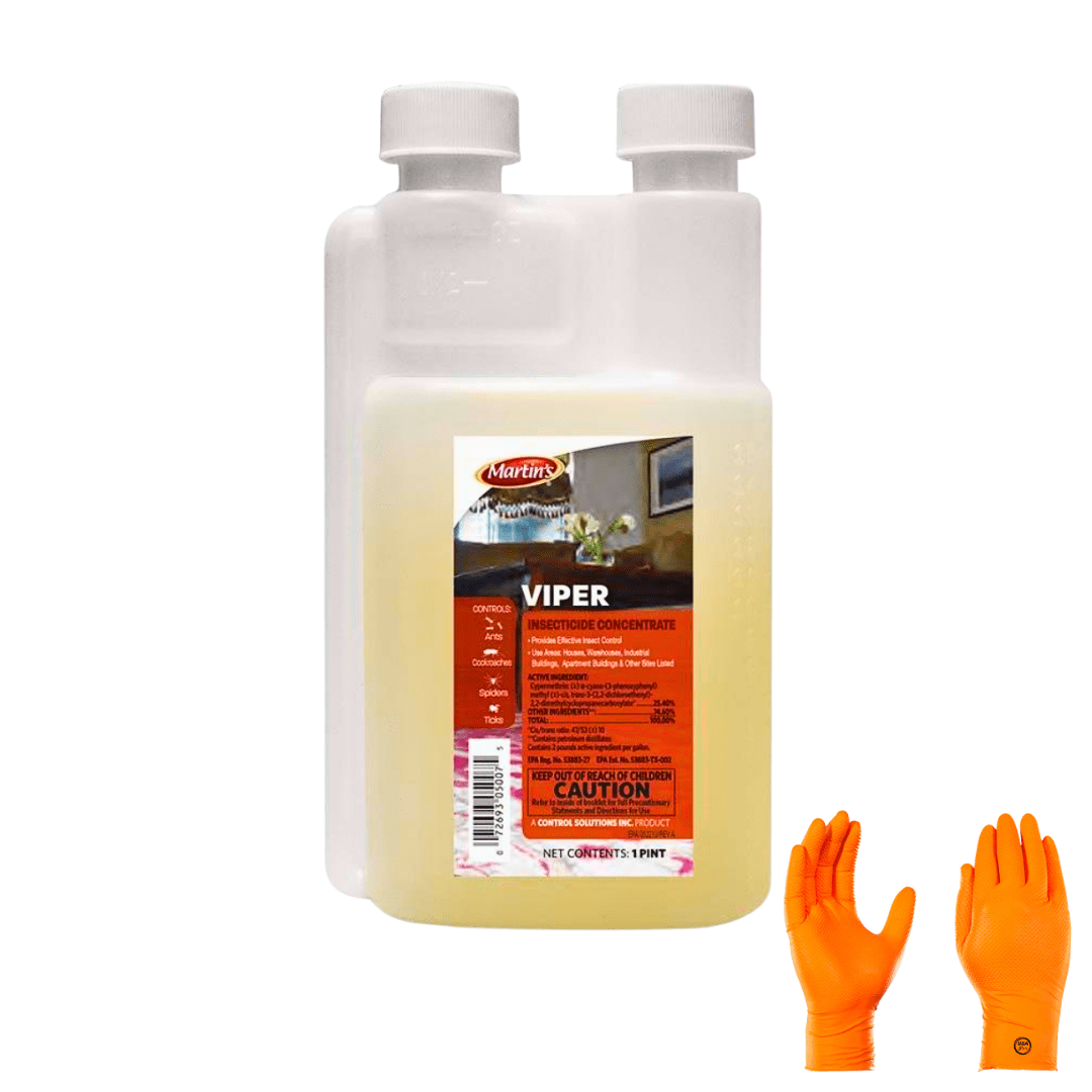 USA Supply Viper Insecticide 16oz, Cypermethrin 25.4%, Kills Roaches ...