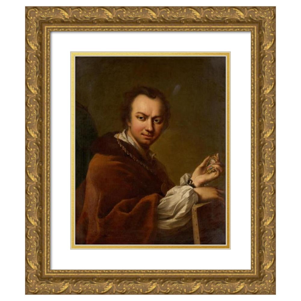 Martin van Meytens 12x14 Gold Ornate Wood Frame and Double Matted ...