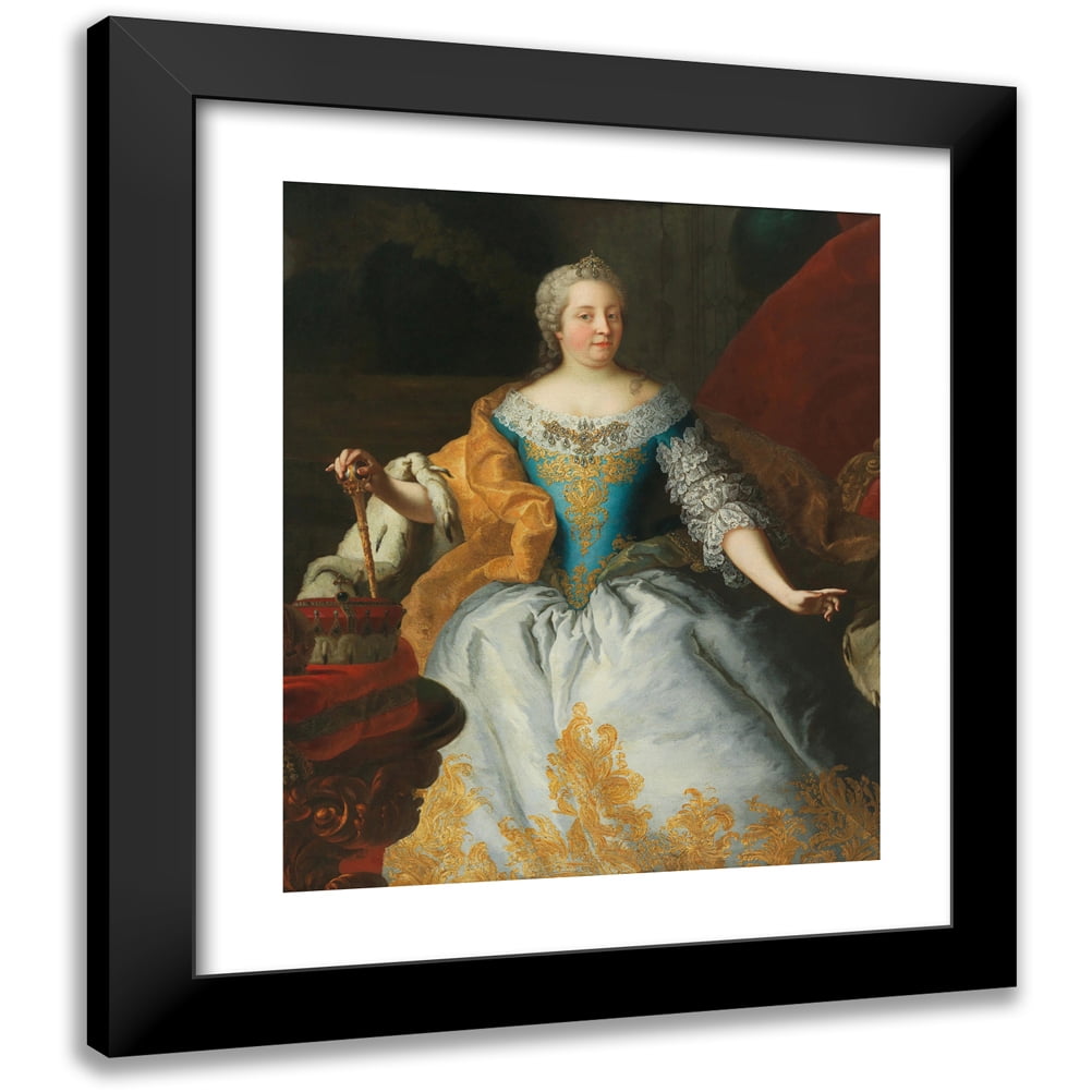 Martin van Meytens 20x23 Black Modern Framed Museum Art Print Titled ...