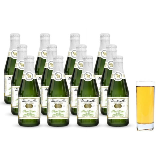 Martinelli,S Gold Medal Sparkling Pear Cider Juice, 8.4 Fl Oz. Pack Of ...
