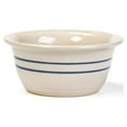 Martinez Pottery Handcrafted Heritage Blue Stripe Stoneware Cereal Bowl ...