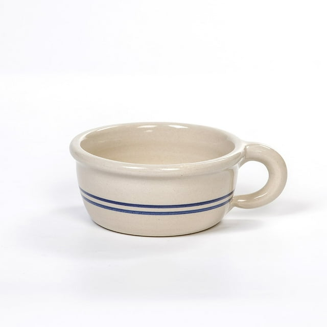 Martinez Pottery Heritage Blue Stripe Stoneware Small Chili Bowl ...
