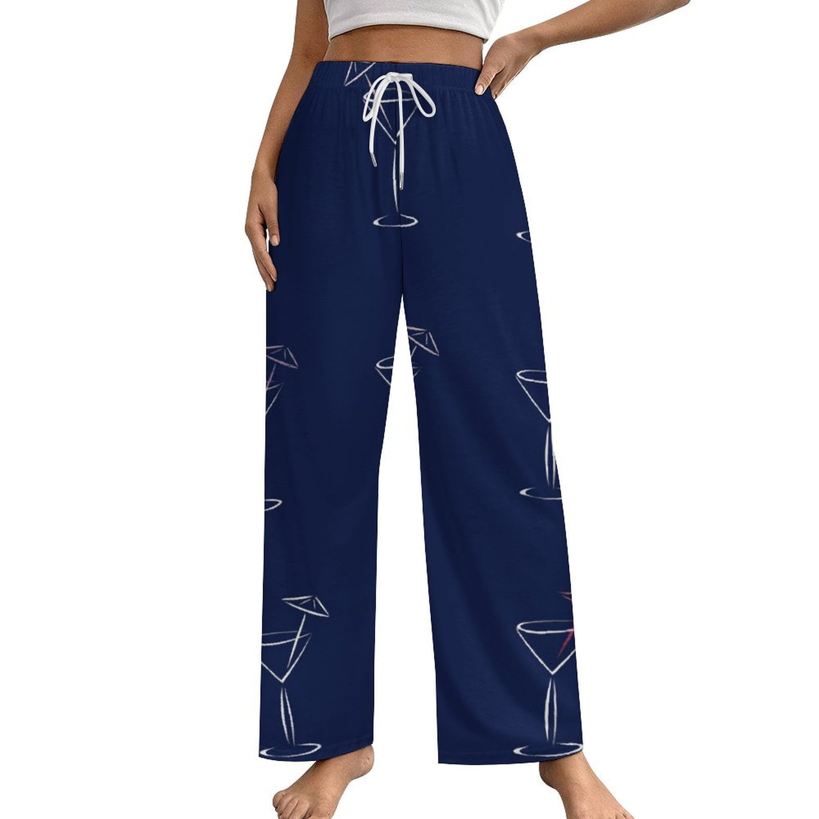 Martini Cocktail Glass Women's Pajamas Pajama Pants Women's Sleepwear ...