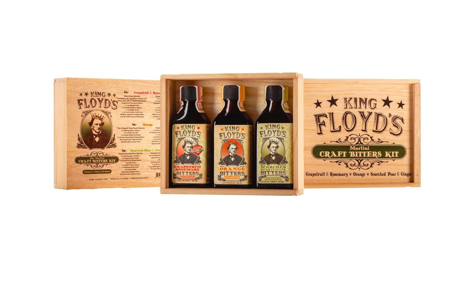 "Martini" Craft Bitters Set, Artisanal Box Set, Small Batch and Hand ...