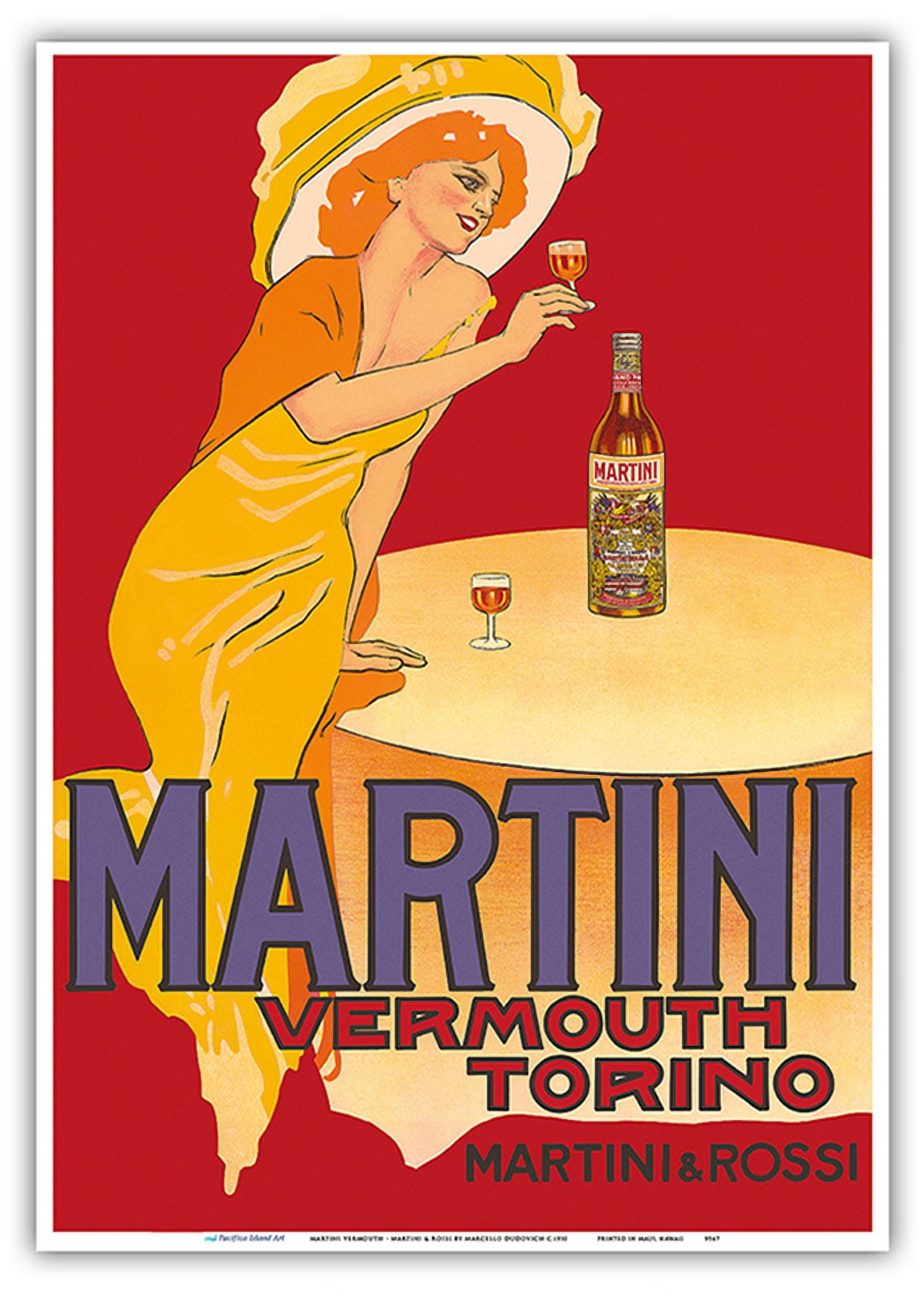 Martini Vermouth - Martini & Rossi - Turin (Torino) Italy - Vintage ...