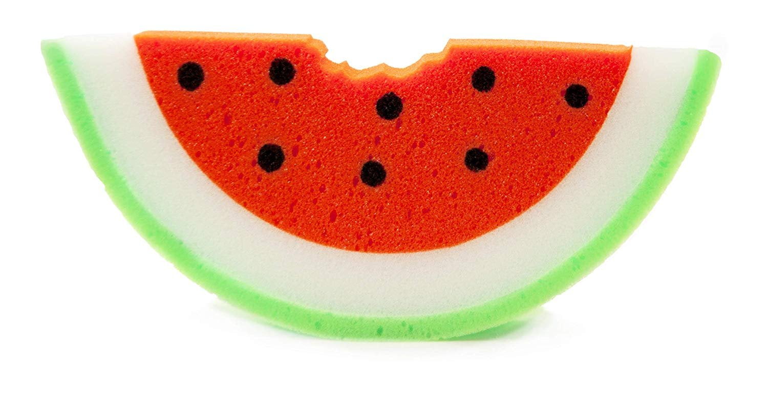 MartiniSPA Italian Made Kids Soft Bath & Shower Sponge - Fun Watermelon ...