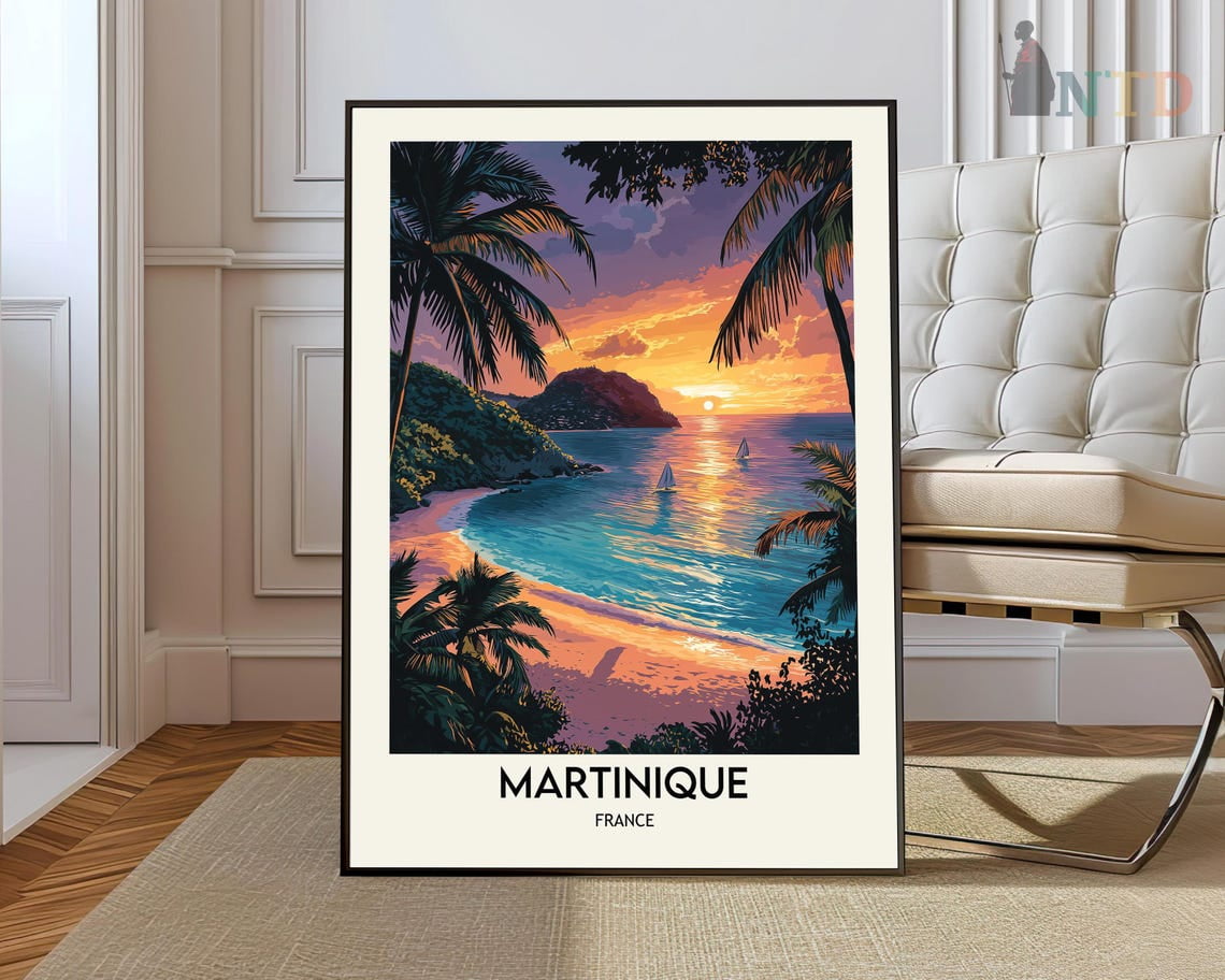 Martinique Print, Martiniquemartinique Poster, Martinique Photo, Martinique Poster Print ...