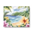 Martinique Tropical Caribbean Island Coastal Beach French Unframed ...