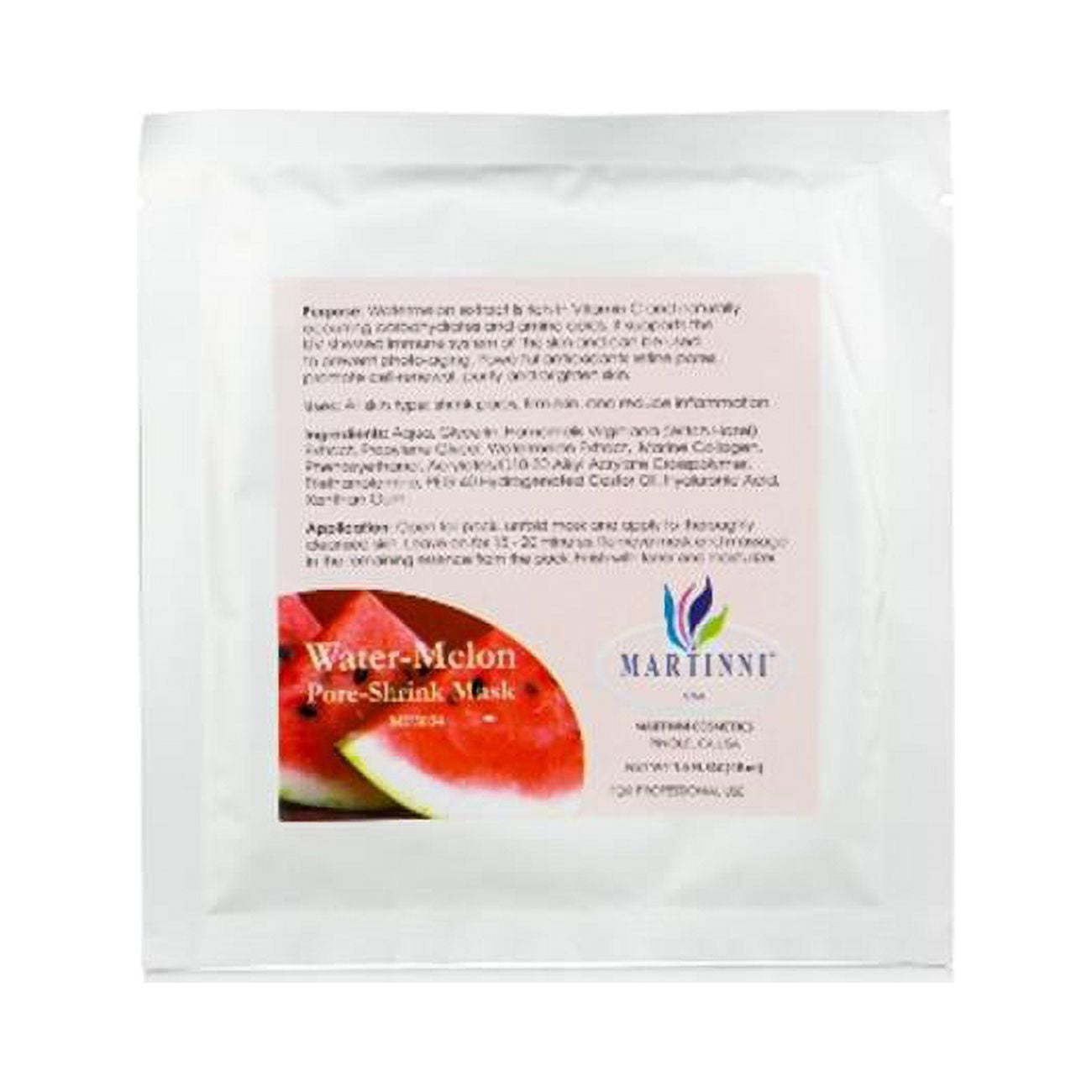 Martinni Beauty MF5034 Watermelon Pore-Shrink Mask - Walmart.com