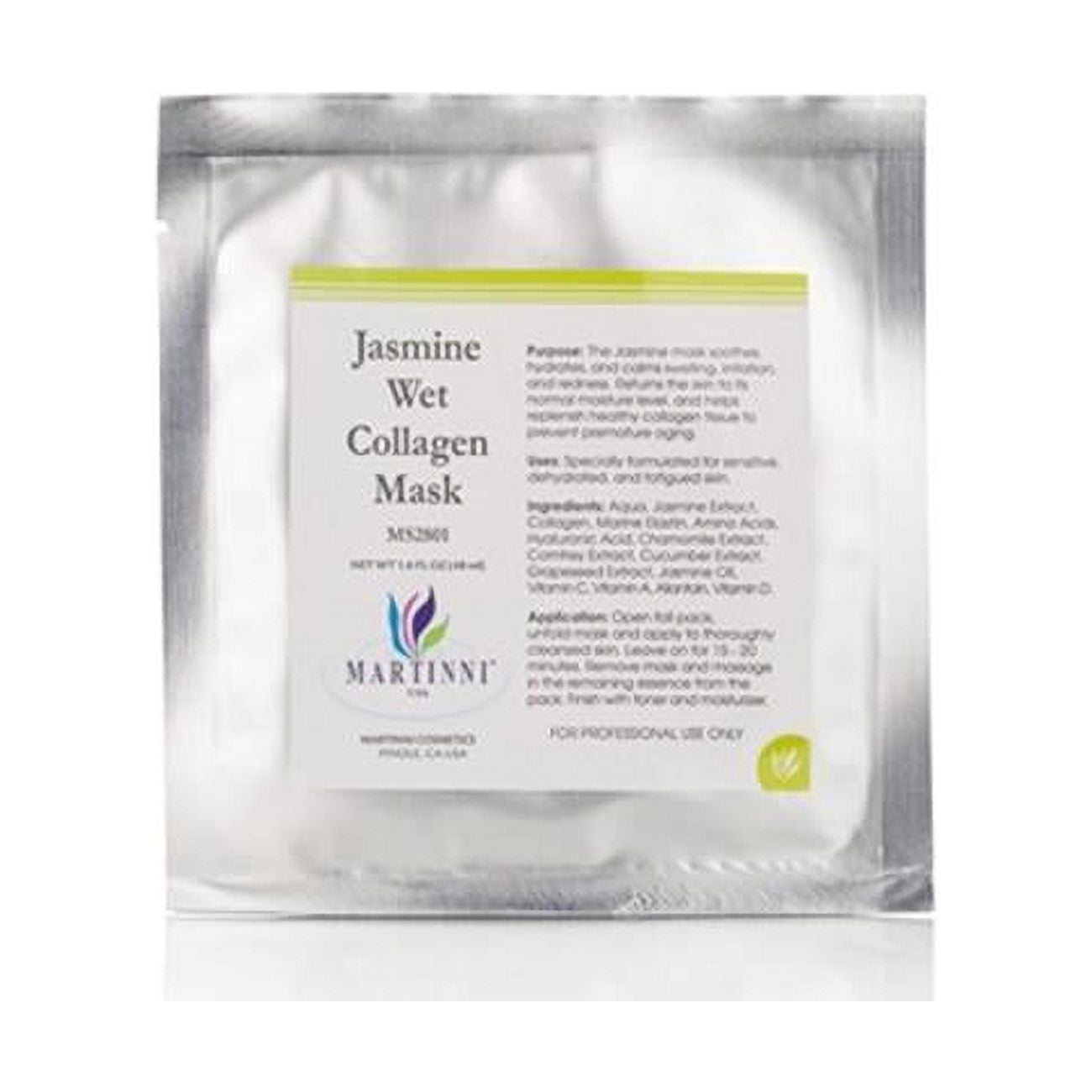 Martinni Beauty MS2801 Jasmine Wet Collagen Mask - Walmart.com
