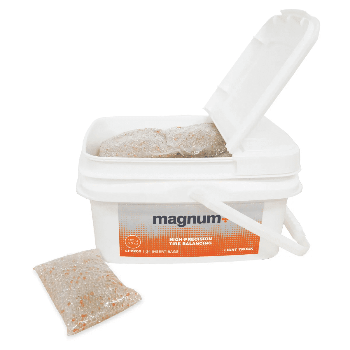 Martins Industries Magnum+ Tire Balancing Beads, 6.5oz /185g, Fleet Tub ...