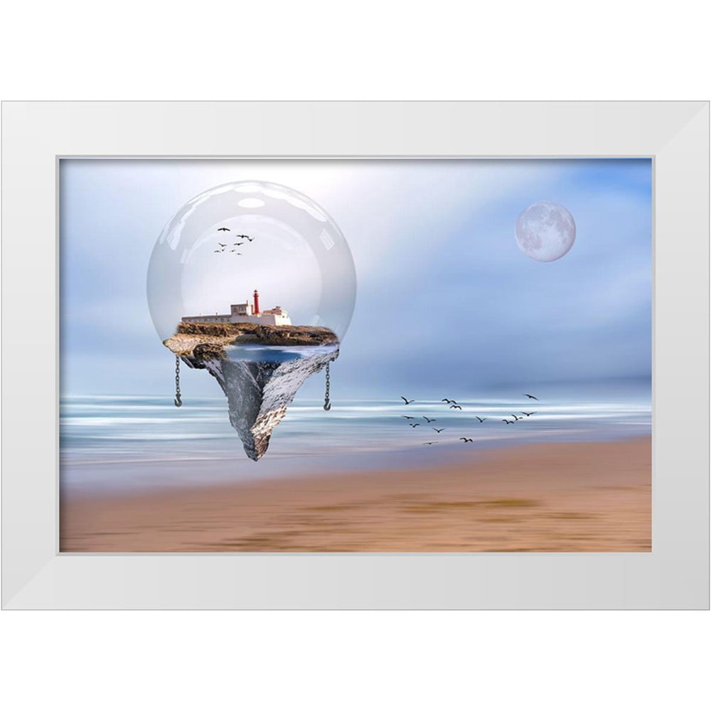 Martins, Vitor 24x17 White Modern Wood Framed Museum Art Print Titled ...