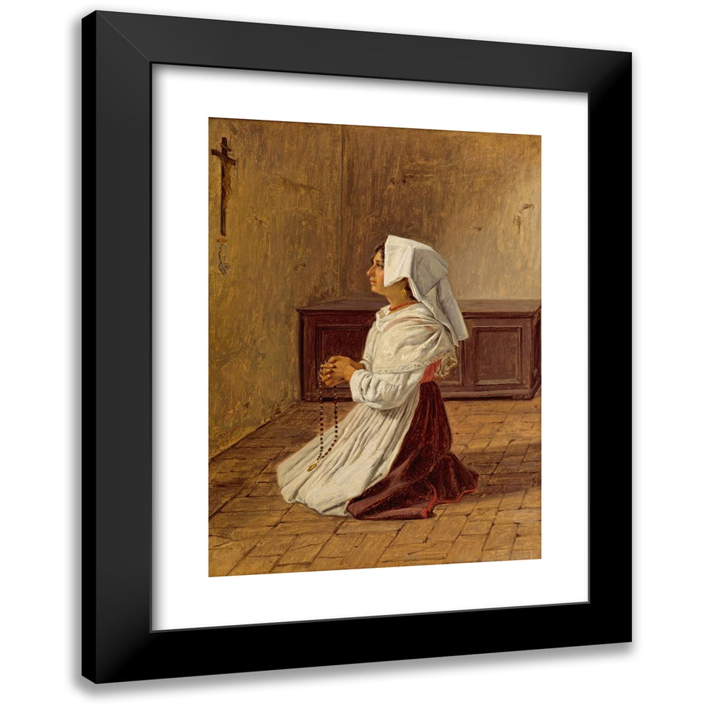 Martinus Rørbye 11x14 Black Modern Framed Museum Art Print Titled - A ...