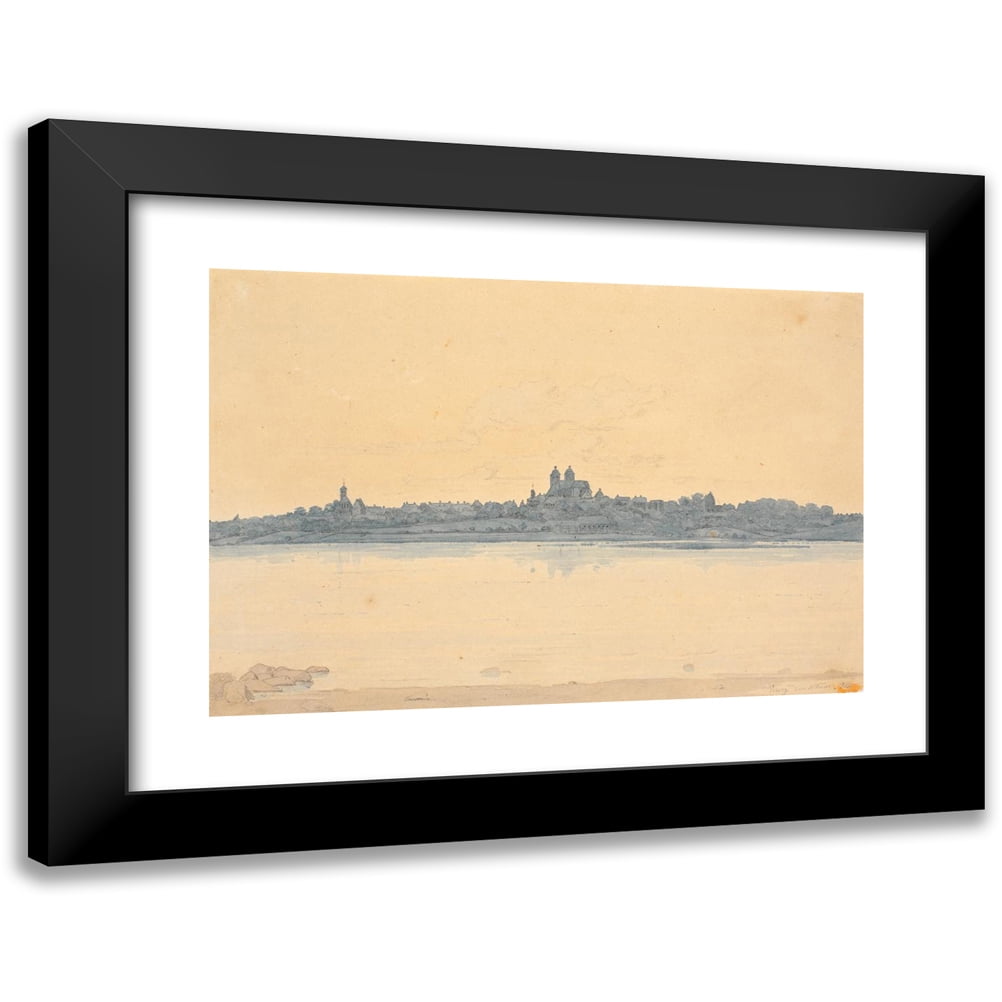 Martinus Rørbye 14x11 Black Modern Framed Museum Art Print Titled ...