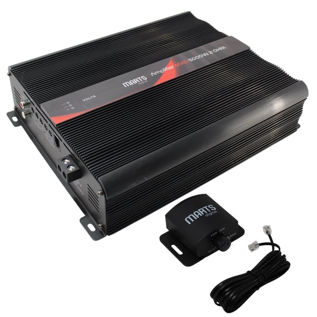 Marts Digital Amplifier Monoblock Full Range Class D 5000 Watts 2 Ohm ...
