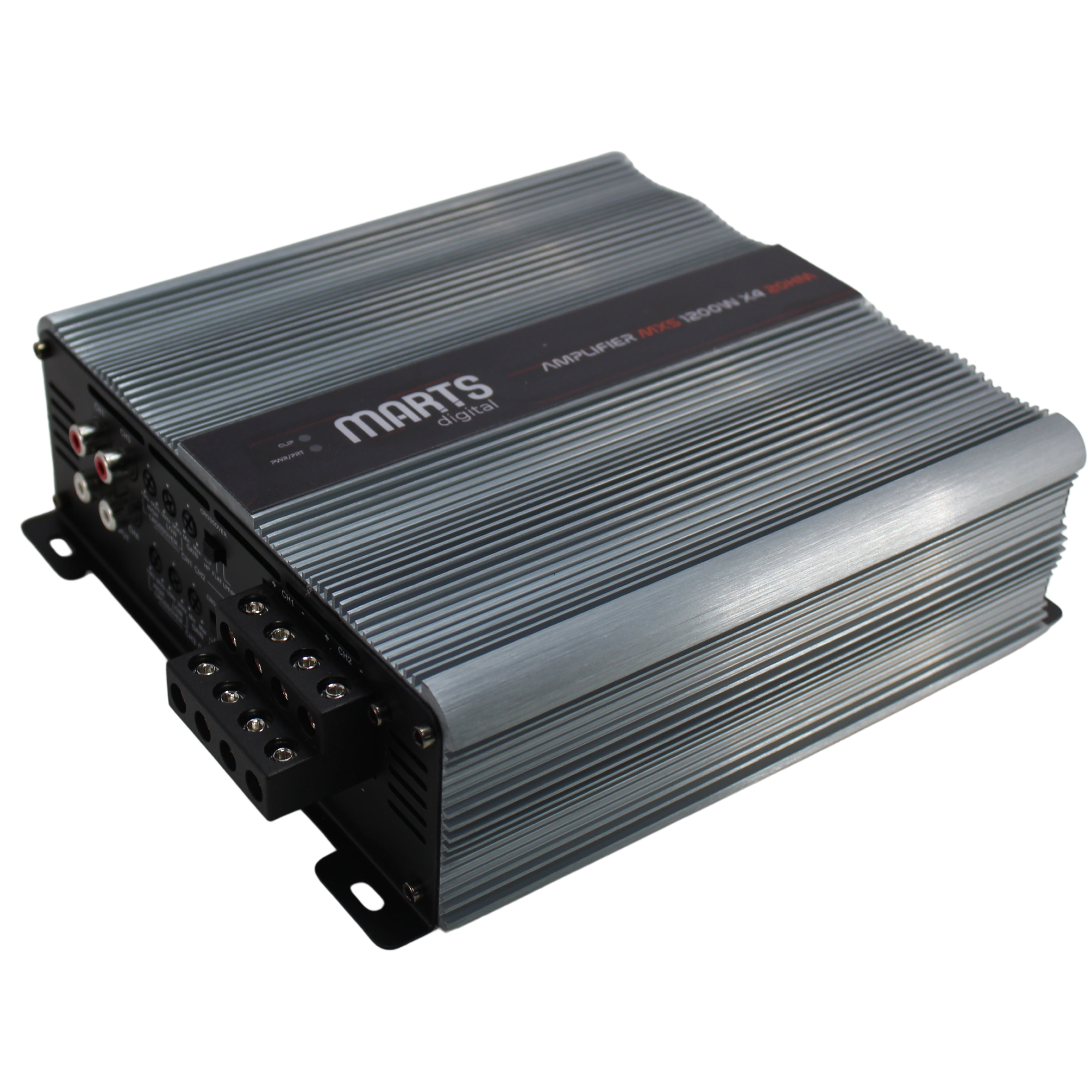 Marts Digital MXS Series 1200 Watt 4 Channel 2 Ohm Amplifier - Walmart.com