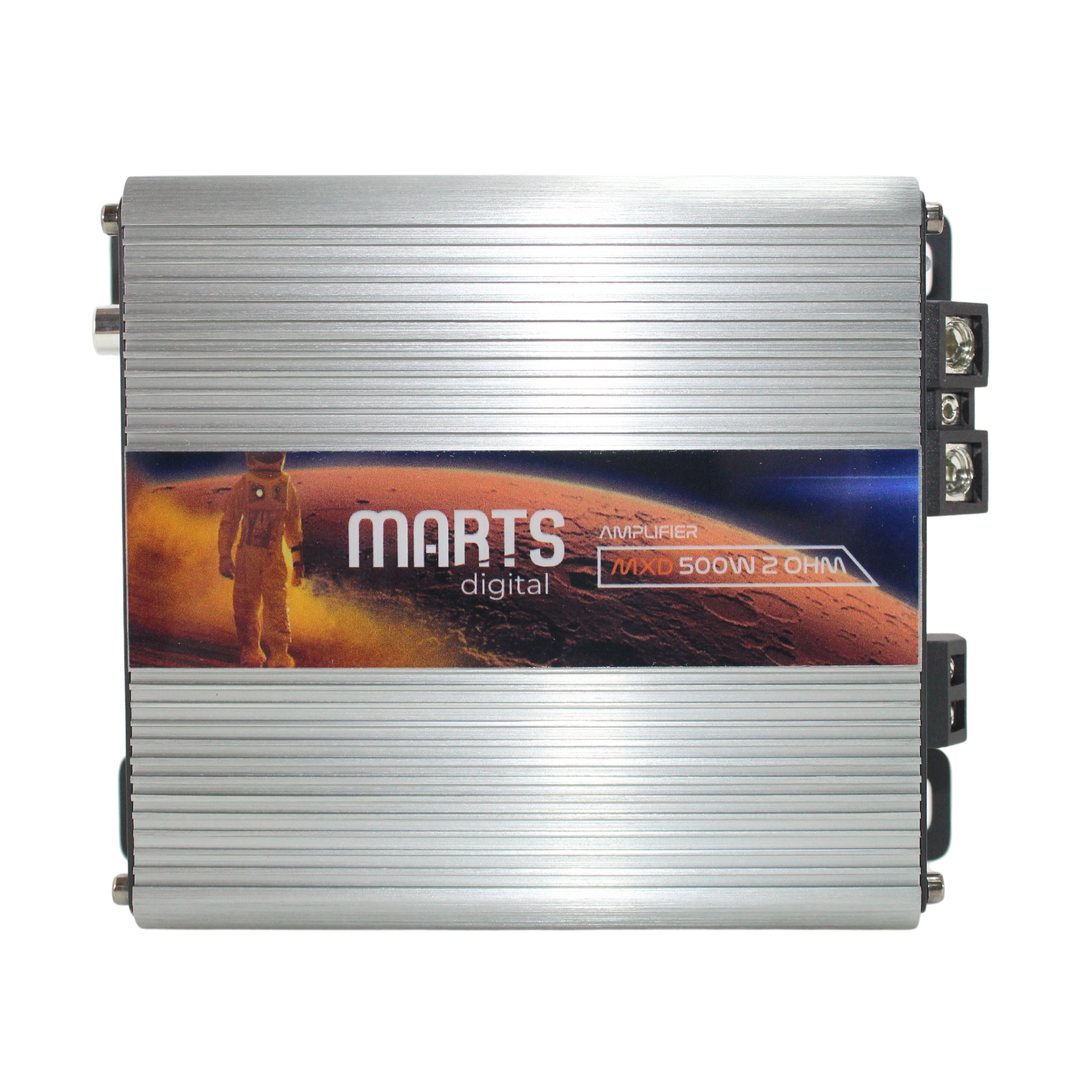 Marts Digital Monoblock Amplifier Full Range Class D 500W 2 Ohm MXD-500 ...