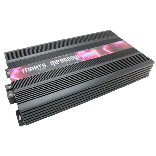 Marts Digital Premium Monoblock Amplifier 8000 Watts 1 Ohm Class D MP ...