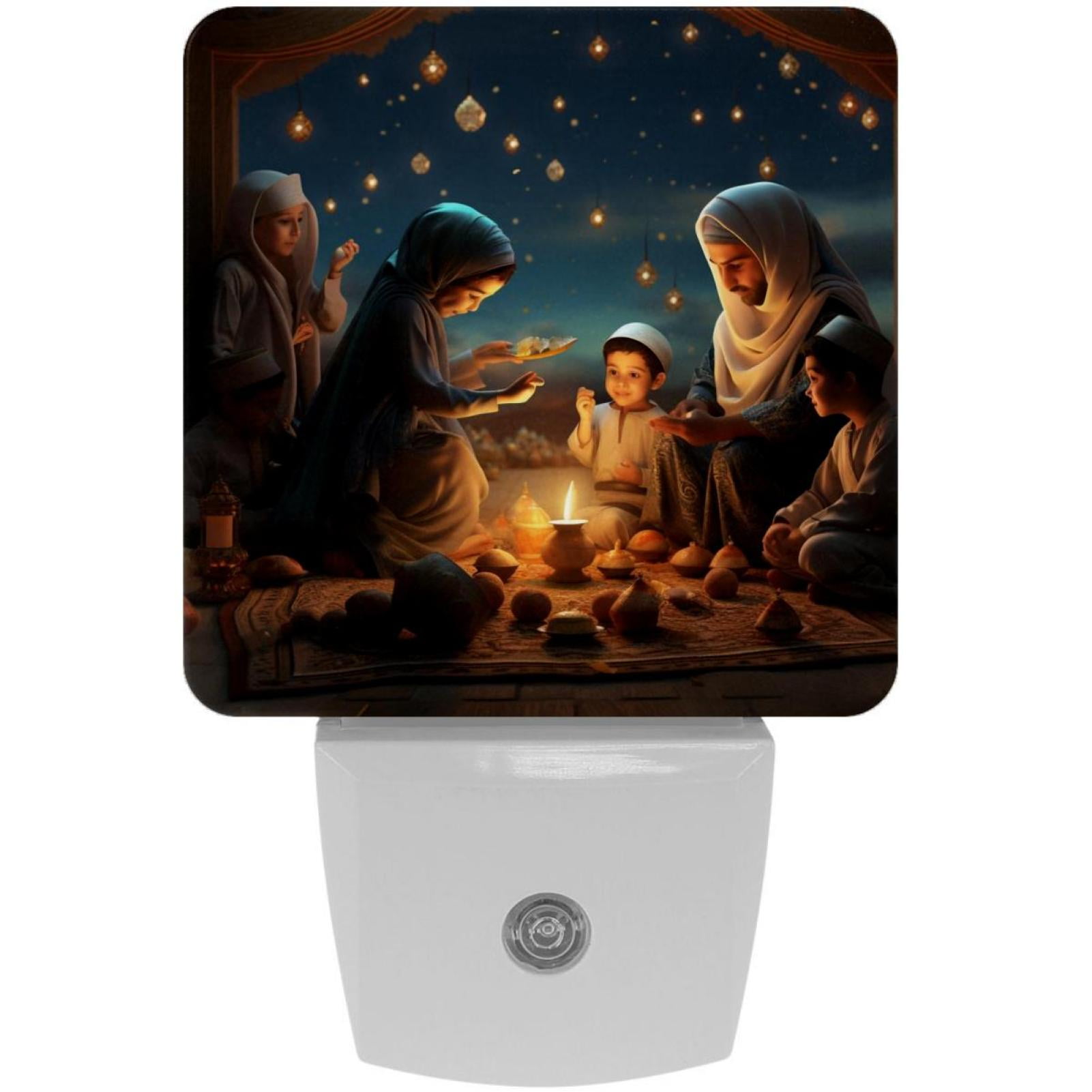 Marty LED Square Night Lights - Bedside Lighting Solution for a ...