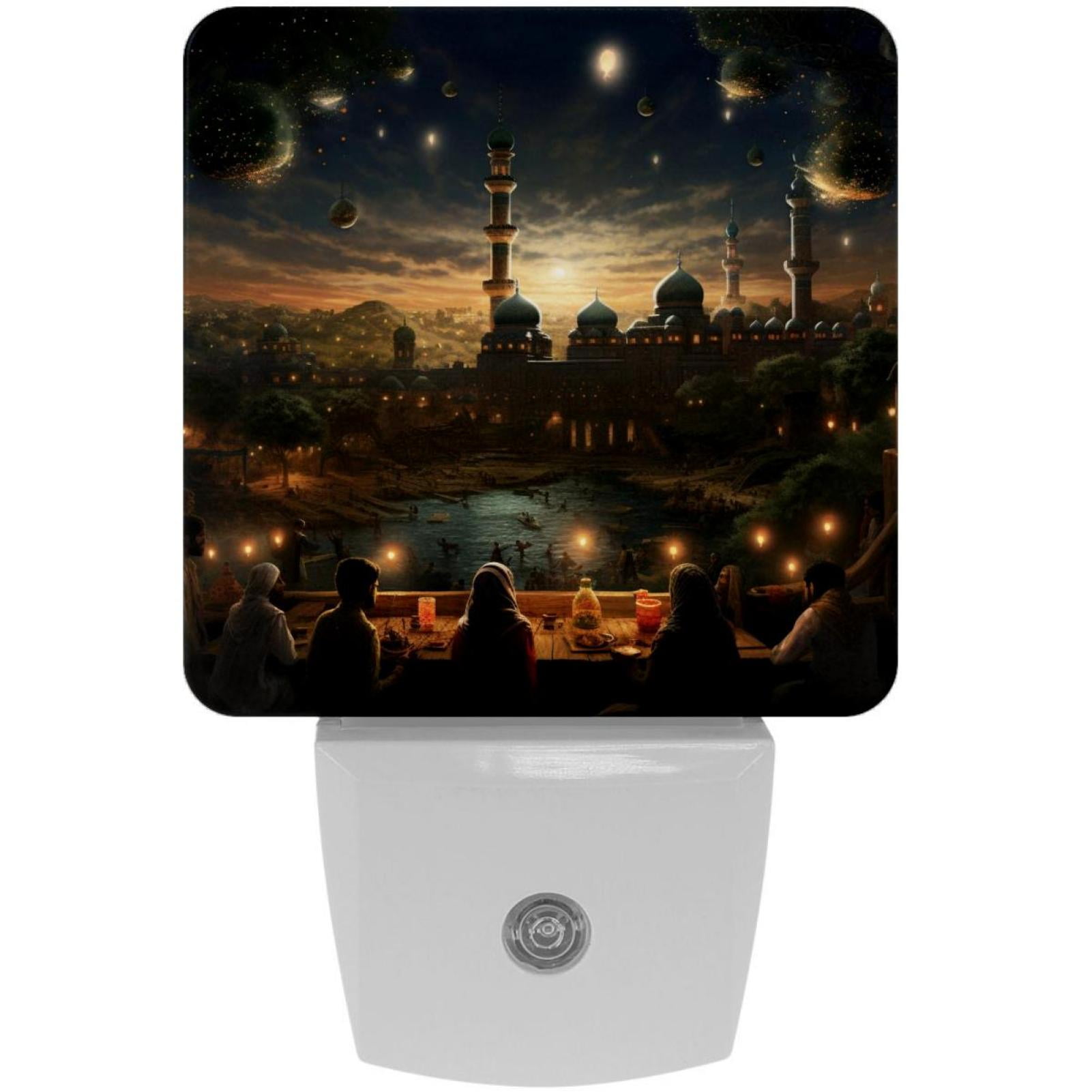 Marty LED Square Night Lights - Modern Design, Energy Efficient Indoor ...