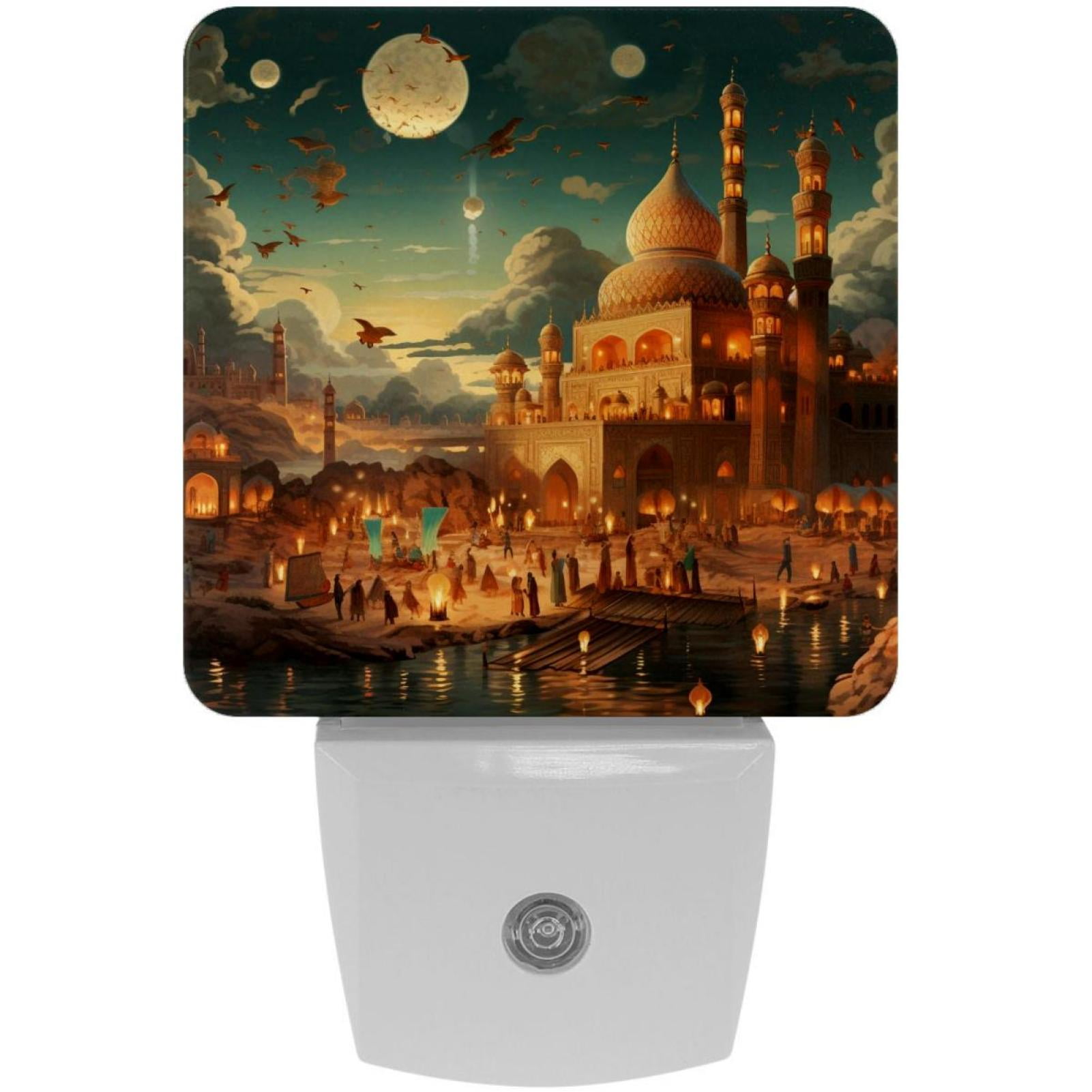 Marty LED Square Night Lights - Modern and Versatile Plug-in Lighting ...