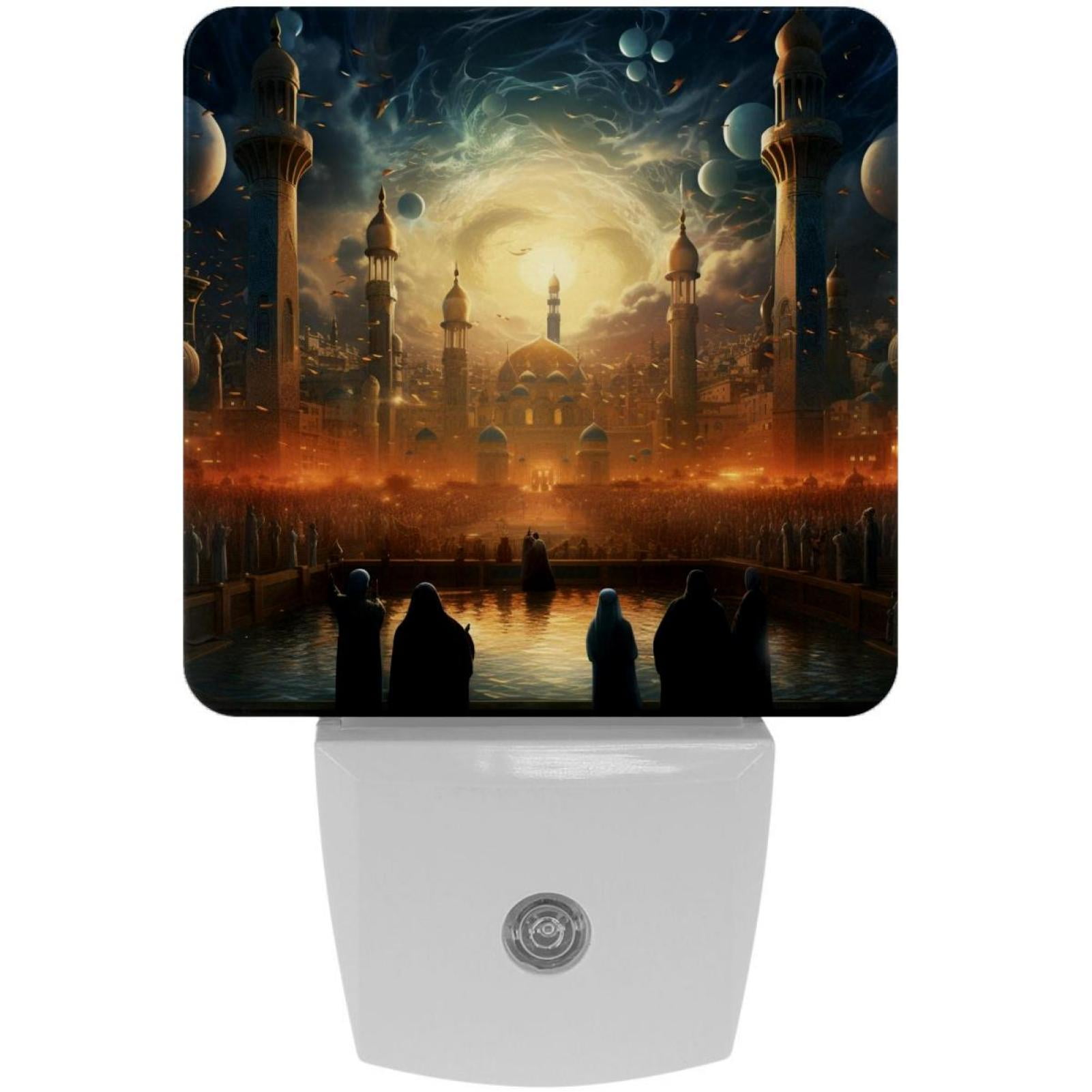 Marty LED Square Night Lights - Modern and Versatile Plug-in Lighting ...