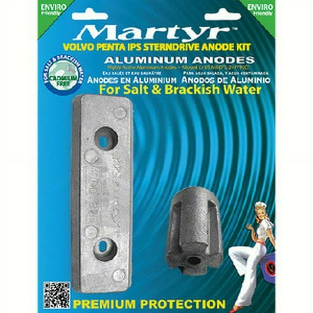 Martyr Anodes CMVPIPSKITA Volvo Penta Anode Kit - Aluminum - Walmart.com