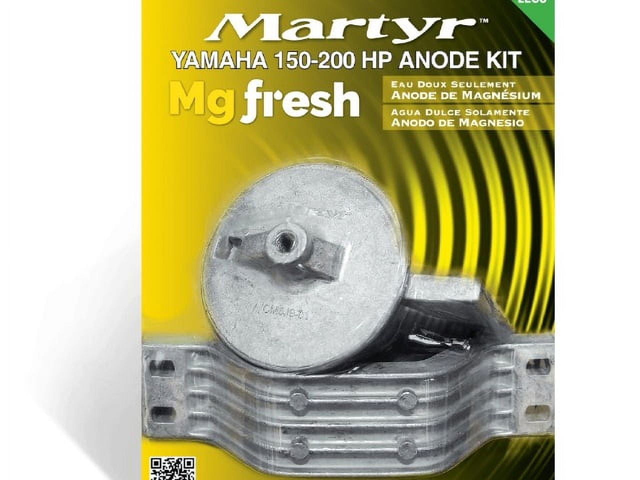 Martyr Anodes CMY150KITM Yamaha Anode Kits, Magnesium - Walmart.com