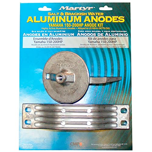 Martyr Anodes CMY150KITM Yamaha Anode Kits, Magnesium - Walmart.com