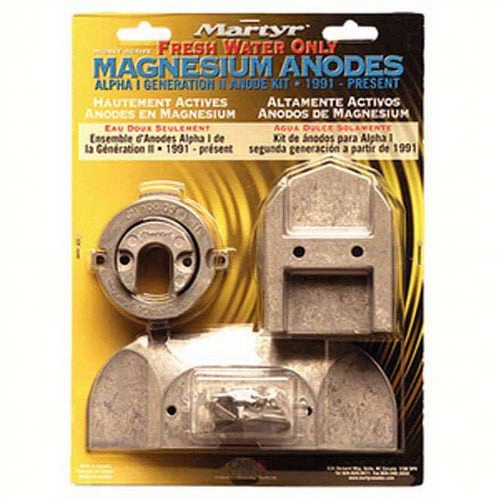 Martyr Anodes Mercruiser Alpha I Generation II Anode Kit - Zinc ...