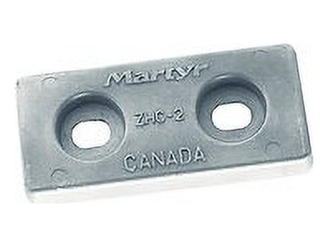 Martyr (Canada Metal Pacific) CMZHC3AZ; 6 1/4X2 3/4X3/4 Hull Anode ...