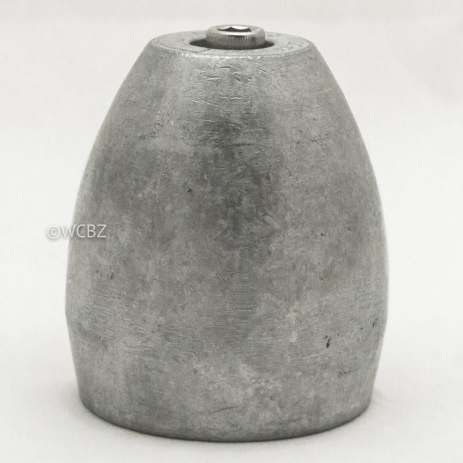 Martyr Zinc Replacement Prop Nut Fasteners G, CMPNZG, Outer Diameter: 3 ...