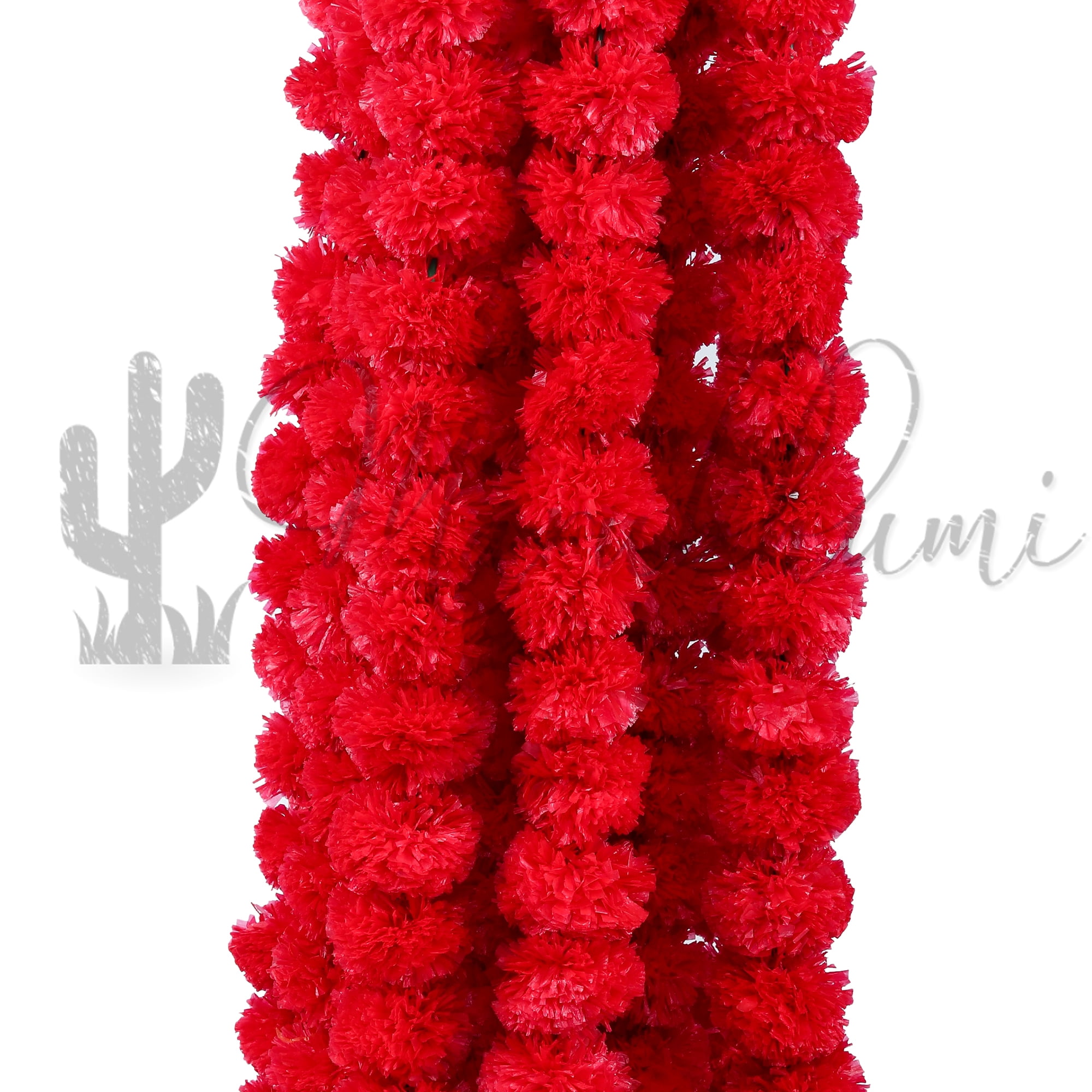 Marubhumi 5 Pcs of 4.5 Feet Long Strands Artificial Marigold Flowers ...