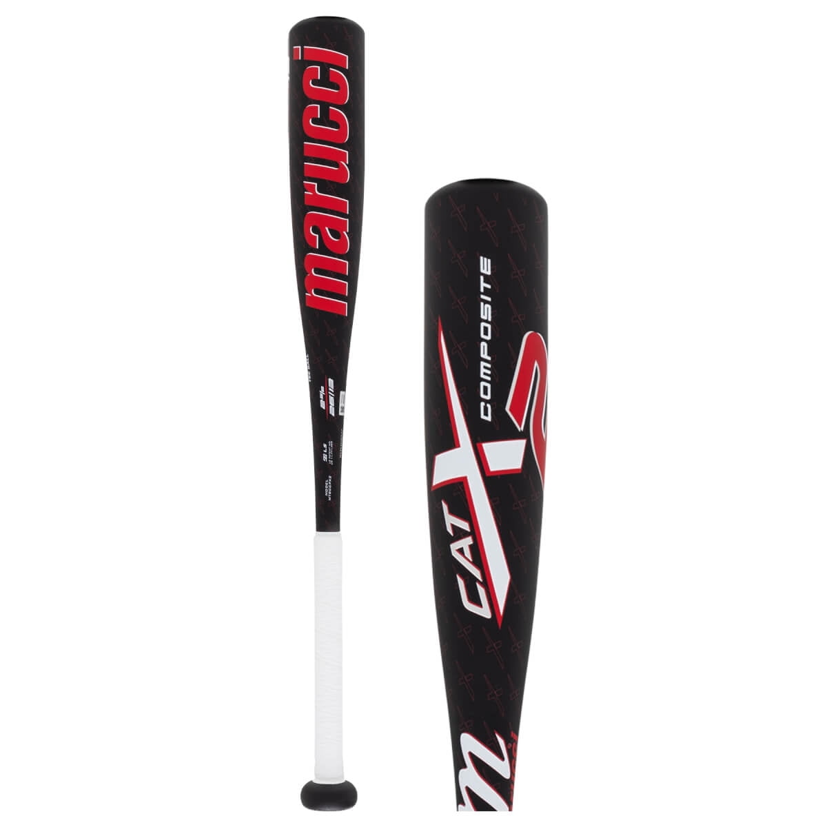 Marucci CATX2 Composite -13 Tee Ball Baseball Bat: MTBCCPX2 25" 12 oz ...