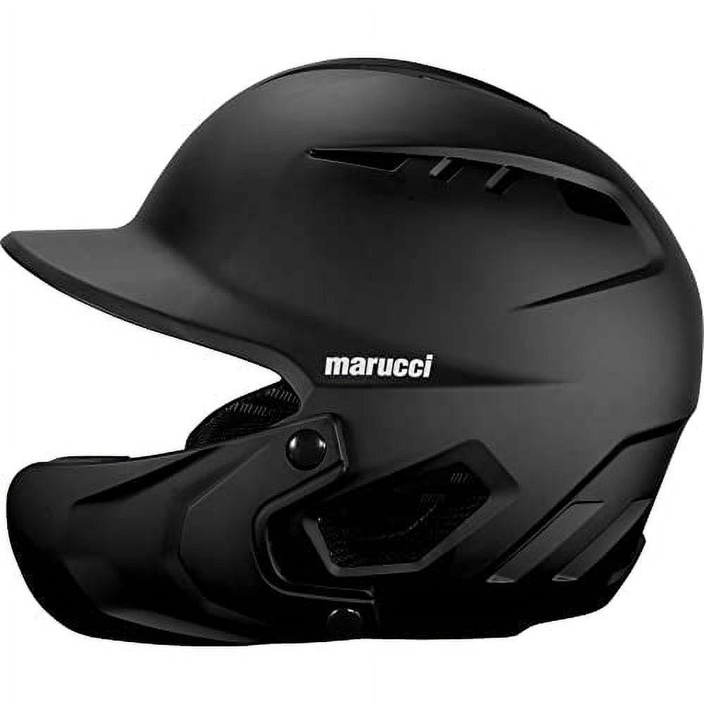 Marucci DuraVent Batting Helmet, NOCSAE Certified, Black, Senior ...