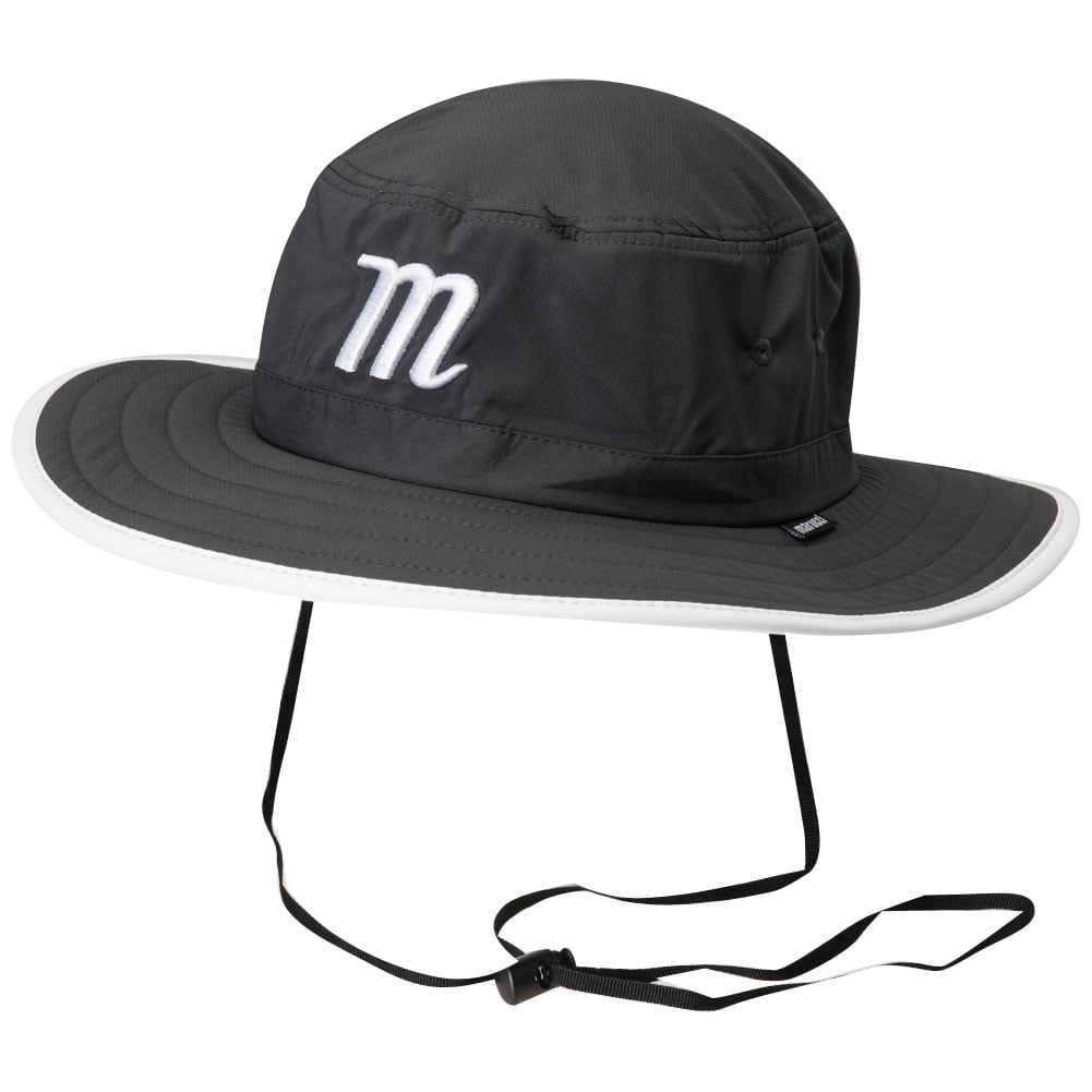 Marucci Wide Brim Boonie Hat - Charcoal White, Moisture-Wicking ...
