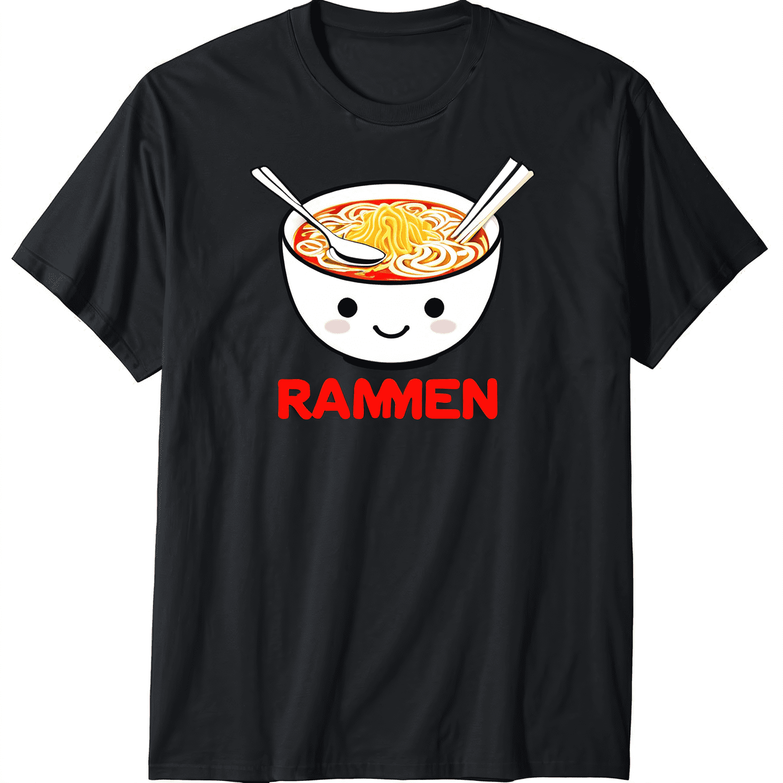 Maruchan Cute Noodle Bowl Face Logo T-Shirt - Walmart.com