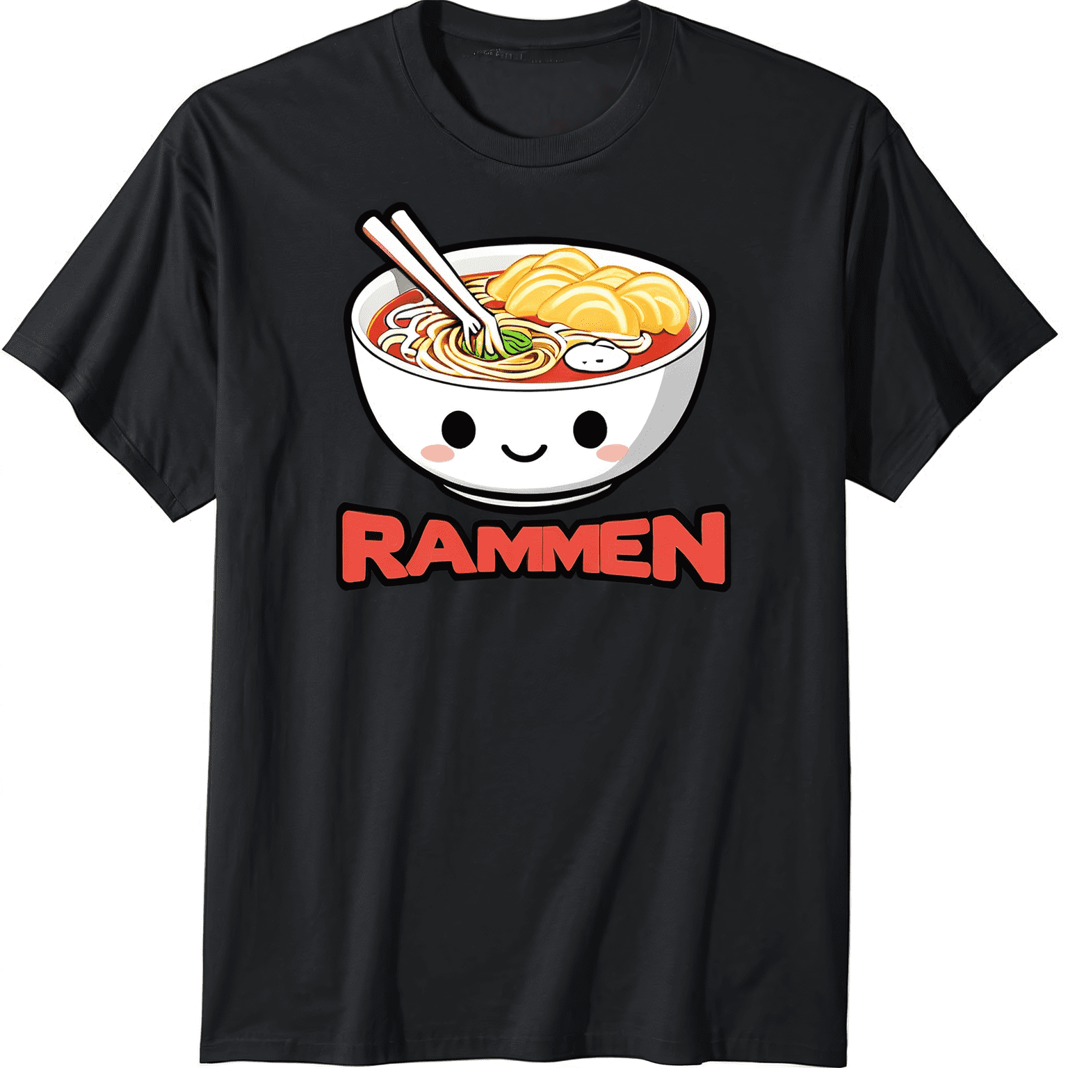 Maruchan Cute Noodle Bowl Face Logo T-Shirt - Walmart.com