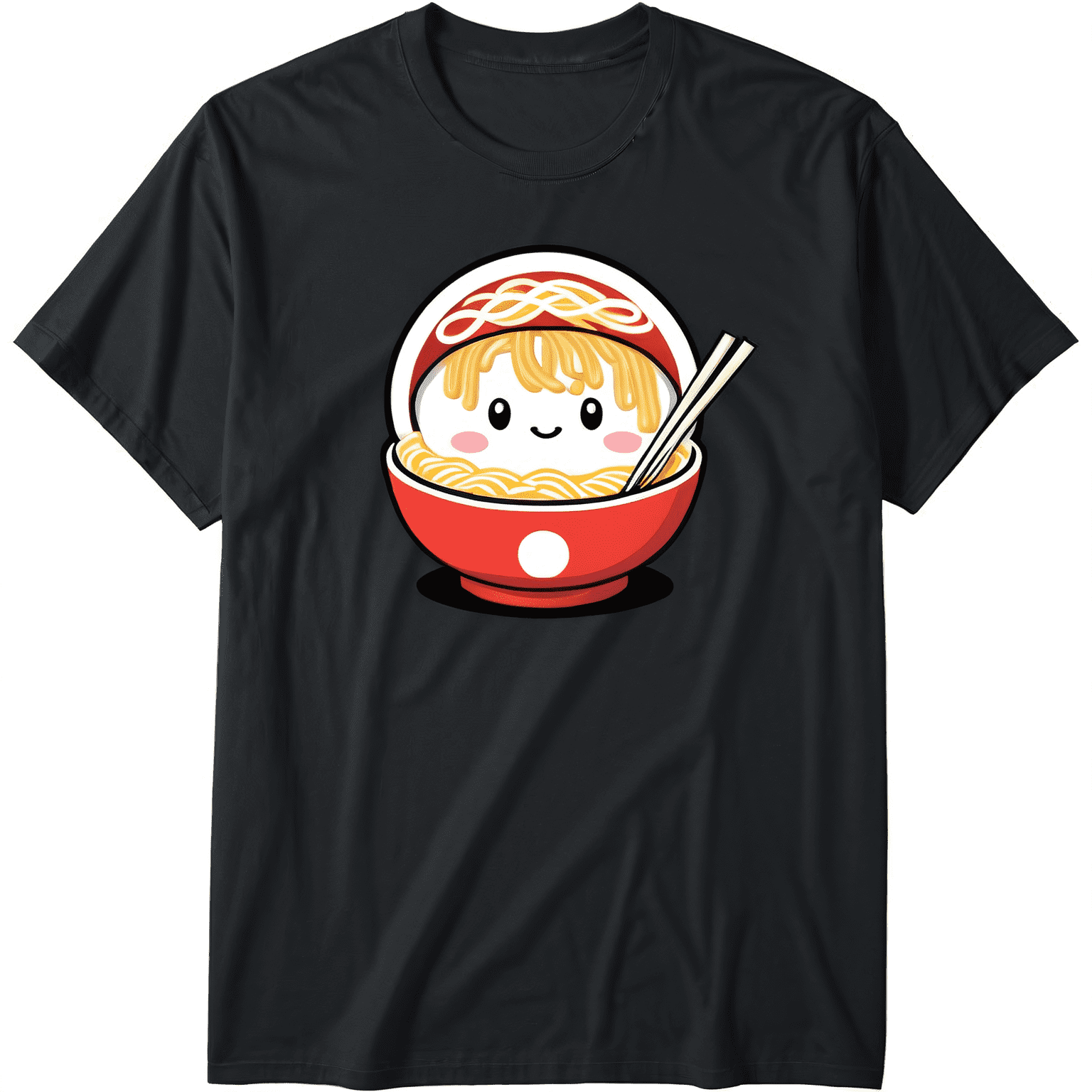 Maruchan Cute Noodle Bowl Face Logo T-Shirt - Walmart.com
