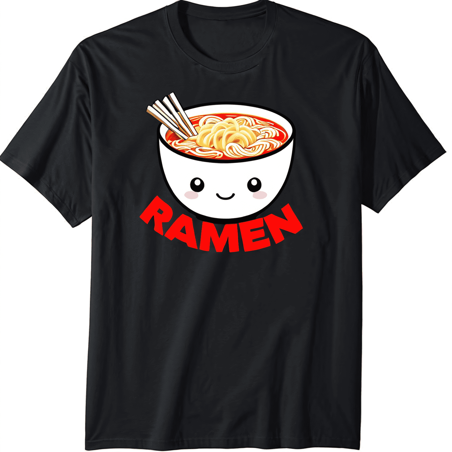 Maruchan Cute Noodle Bowl Face Logo T-Shirt - Walmart.com