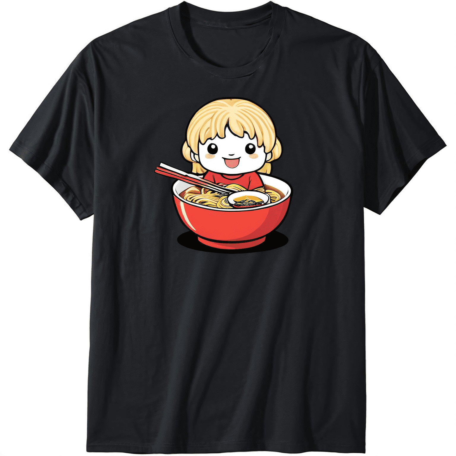 Maruchan Cute Noodle Bowl Face Logo T-Shirt - Walmart.com