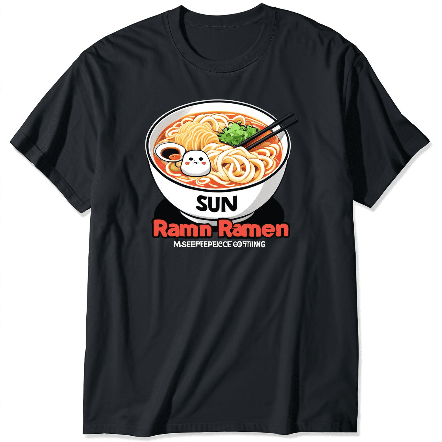 Maruchan Cute Noodle Bowl Face Logo T-Shirt - Walmart.com