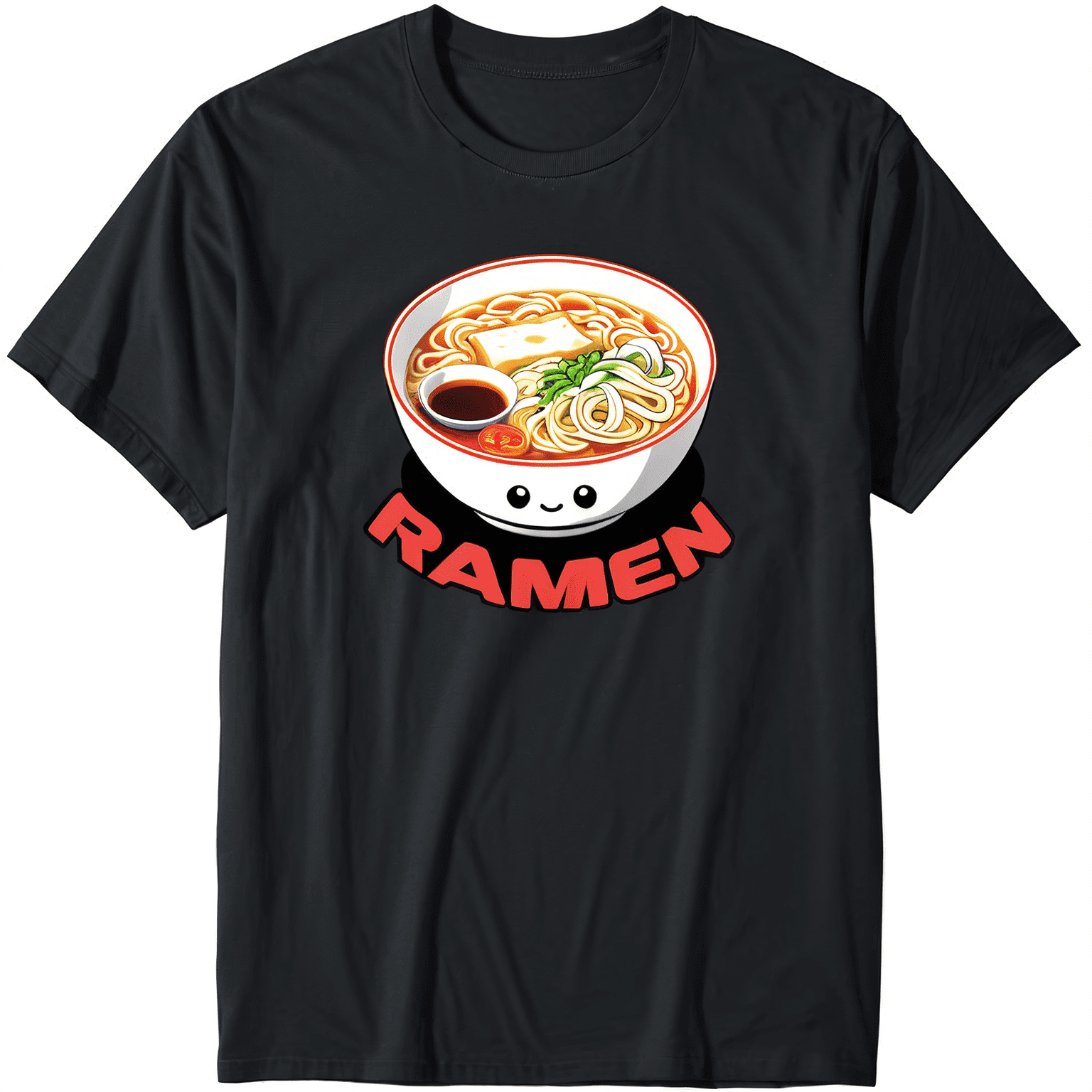 Maruchan Cute Noodle Bowl Face Logo T-Shirt - Walmart.com