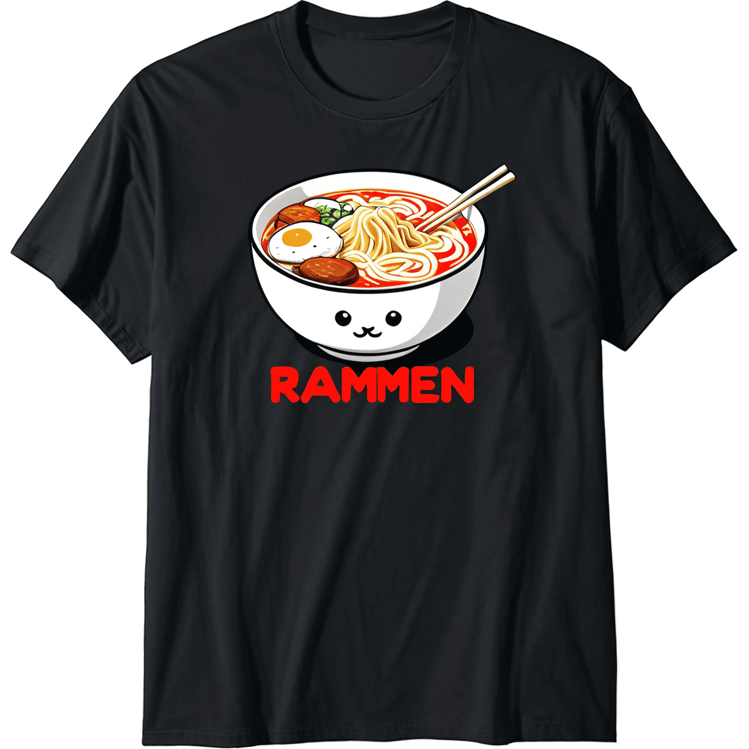 Maruchan Cute Noodle Bowl Face Logo T-Shirt - Walmart.com
